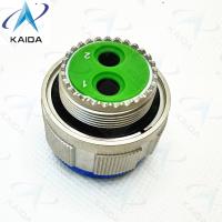 China MILDTL-38999 2 Twinax Contacts Threaded / Electroless Nickel /  Gold Contact Finish  Connector D38999/26FE82PN for sale