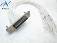 China 500 Mating Cycles Rectangular Connectors With Gold Over Nickel Contact Plating.J30J-100ZKP-Q.100 Male Pins for sale