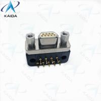 China MWDM2L-9PCBRR3-110 MIL-DTL-83513 51-Contact Right Angle Thru Hole PCB Copper Alloy Receptacle MWDM Series Glenair for sale