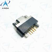 China Vertical MIL-DTL-83513 Rectangular Socket Micro D PCB Connector Gold Over Nickel Contact Plating GMR7580-9S2BPN for sale