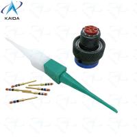 China MIL-DTL-38999 Series Ⅱ Olive Green Copper Alloy Contact  Plug with Thermoplastic Insulator MS27484T08B35P JTG06 for sale