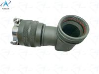 China 90° Angle and Profile Spin Coupling Connector Backshell with Olive Green Cadmium Finish M85049/79-21W07 for sale
