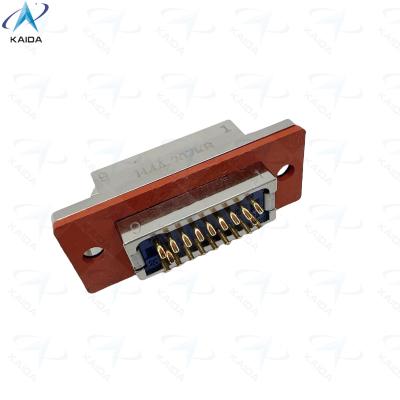 China 3A Current Rating J14 Connector Solder Termination Voltage Receptacle J14A-20ZKB Rectangular Receptacle With Socket for sale