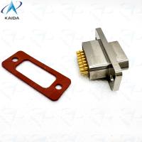 China Durable Connections With Gold Over Nickel Contact Plating Rectangular Connectors And Seal Plug Gender for sale