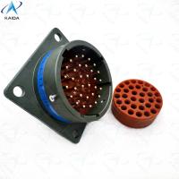 China 500V MIL-DTL-26482 Series Ⅰ Aluminum Alloy Shell Connector Durable For Industrial MS3112E18-32PN Square Flange Receptacle for sale