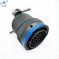 China Olive Green Cadmium Shell Finish Miniature Connector MIL-DTL-26482 Series Ⅰ For  And Aerospace MS3116F18-32PN,Plug With Cable Clamp. for sale