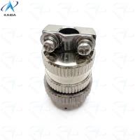 China Circular Electrical Connector Plug with Straight Clamp Back Shell Electroless Nickel Connector Shell.Y8D Series.Y8D-4TJL for sale