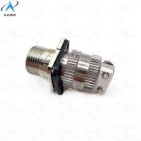 China Part Number Y8D-4ZKBL Receptacle with straight clamp back shell Temperature Range -55C To 125C Top- Performance for sale