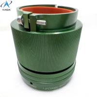China 4 Contacts Plug With Straight Clamp Back Shell Withstands Extreme -55C To 125C Conditions High-current Connector Y50DX-3204TJ2P1 Zinc Plating for sale