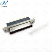 China Micro-D Printed Circuit Board Connectors Condensed Board With Copper Alloy Contact Material And 3 A Current Rating MWDM2L-37SCBSNN-110 for sale