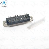 China Micro-D Printed Circuit Board Connectors Condensed Board With Copper Alloy Contact Material And 3 A Current Rating MWDM2L-37SCBSNN-110 for sale