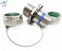 China Secure Free Hanging Optical Fiber Connectors with Solder Termination and Mountin J599A8 20KC04C1N-S Hermetic Receptacle for sale