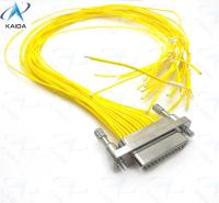 China 25 Contact Micro-D Metal Shell Aluminium Material For Industrial Micro Rectangular Electrical Connector CDbA-31TY 1.27mm Contact Spacing CDBA-25TY+30CM for sale