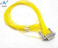China 25 Contact Micro-D Metal Shell Aluminium Material For Industrial Micro Rectangular Electrical Connector CDbA-31TY 1.27mm Contact Spacing CDBA-25TY+30CM for sale
