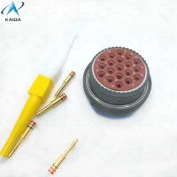 China 19 Contacts Straight Plug MIL-C-26482 II for Durable Connection in Heavy Duty Applications for sale