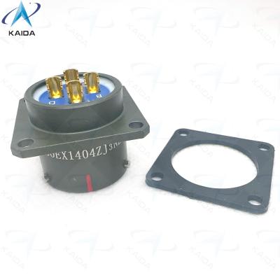 China Y50EX Series Circular Electrical Connector with Olive Drab Anodized Connector Shell. Solder and hermetic by adhesive.Y50EX1404ZJ3NL for sale
