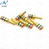 China Find the Perfect D38999 Series Male Crimp Connectors for Your Requirements。M39029/58-365.12# Pin Contact.Cooper Alloy with Gold Plating. for sale