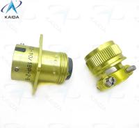 China ZH23-10/18P-2-B Circular Electrical Connector with Temperature Range -55C To 125C.Straight Cable Clamp, Anodized Aluminum for sale