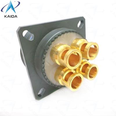 China Endurance 500 Cycles Olive Green Cadmium ReRe for Long-lasting Performance.D38999 Series Custom Epoxy Potting Receptacle.D38999/20WJ14SN-H for sale