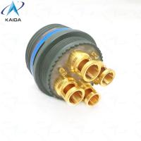 China 6 Contact Olive Green Cadmium Plug for Exceptional Durability and Reliability.D38999 Series Epoxy Potting.D38999/26WJ28SB-H.Solder Power Contacts for sale