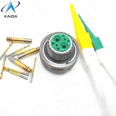China MIL-DTL-38999 Series Ⅲ Threaded Coupling Type -55°C To 125°C for High Temperature Environments.Durmalon Plated.Long Salt Spary Resistance.D38999/26TC35SA for sale