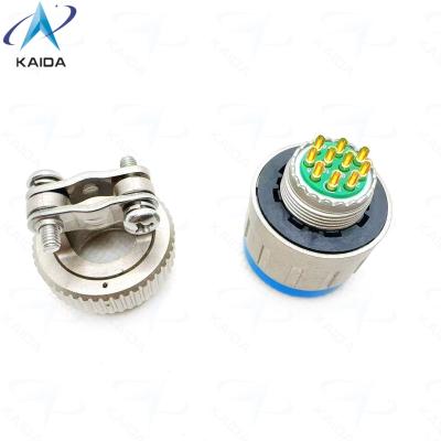 China D38999/26MC98PN-H+M85049 91-13M  Composite KAIDA  Amphneol  TV Series connector   manafacture  solder pins with clamp backshell for sale