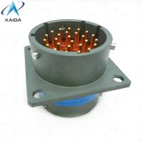 China Industrial-Grade MIL-DTL-26482 Series Ⅰ Circular Connector with 500V Voltage and 7.5 A Current Rating.Thru Bulkhead Receptacle.PTB-16-26PS for sale