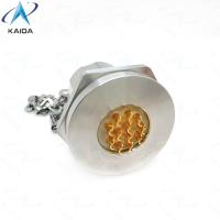 China Custom Hermetic Jam Nut Receptacle Stainless Steel Passivated for Long-Lasting Hermetic Sealing Solutions for sale