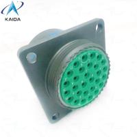 China 13 A Current Rating MIL-DTL-38999 Series 1 Connector With Temperature Range Minus 55 Celsius To Plus 125 Celsius And Shell Finish Olive Green Cadmium.MS27656T23B29SA for sale