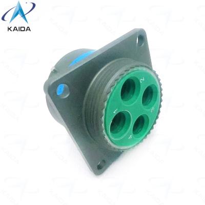 China Olive Green Cadmium Shell Finish MIL DTL 38999 Series Ⅰ Circular Connector Copper Alloy Contact Material Rugged Durable.High -Current.MS27656T23B44SA for sale