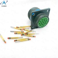 China 18 Number of Contacts MIL DTL 38999 Series Ⅲ Connector 500V Voltage Rating Circular Connector for  Applications.D38999/20WD18SN.TV02RW15-18SN.8D0-15W18SN for sale