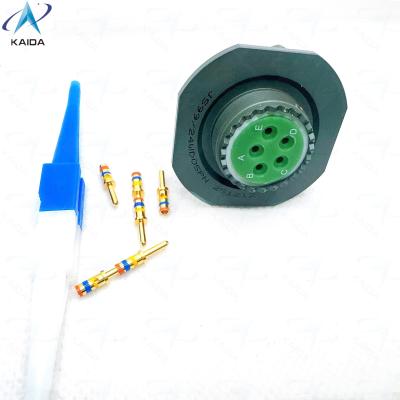 China Current Rating 13 A MIL DTL 38999 Series Ⅲ Crimp Contact Type Circular Connector Durable Electrical Connection Solutions. D38999/24WD05PN.TV07RW15-05PN.8D7-15W05PN for sale