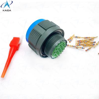 China Current Rating 7.5 A MIL DTL 38999 Series Ⅲ Aluminum Shell Material Circular Connector Rugged Electrical Connection Solutions.D38999/26WD18PN.TV06RW15-18PN.8D5-15W18PN for sale