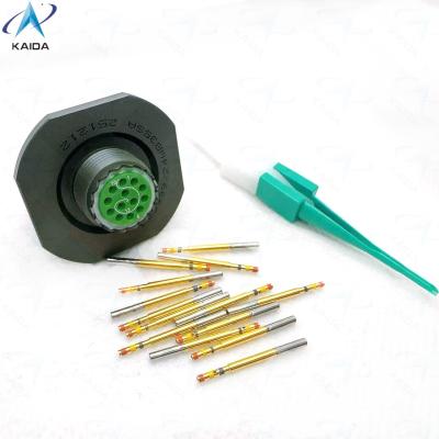 China Jam Nut Receptacle Connector MIL DTL 38999 Series Ⅲ 13 Contacts Circular Connector Aerospace Standards.D38999/24WB35SA.TV07RW11-35SA,8D7-11W35SA for sale