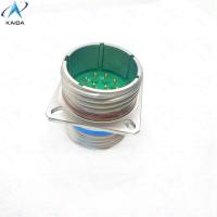China 55°C To 125°C MIL DTL 38999 Series Ⅲ Connectors Voltage Rating 500V Ruggedized Circular Connectors For Harsh Conditions.Thru Bulkhead Receptacle.PC Tail.D38999/20YF11CN for sale