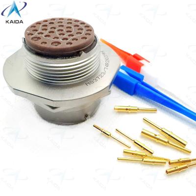 China MIL-DTL-83723, SERIES III CONNECTORS  WITH BAYONET COUPLING，M83723/74R2039N，Jam Nut Receptacle,  Shell Size 20 with Contact layout 20-39. for sale