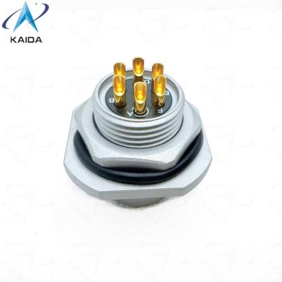 China MIL DTL 26482 Series Ⅰ 6 Contacts Circular Connector.PT04A-10-6S-072. Gray Zinc Nickel Plating.Cable Connecting Receptacle for sale
