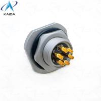 China MIL DTL 26482 Series Ⅰ 6 Contacts Circular Connector.PT04A-10-6S-072. Gray Zinc Nickel Plating.Cable Connecting Receptacle for sale