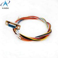 China MDM Metal Shell Part Number MDM 15PH003B.15 Pins.MIL-DTL-83513 Series.Electroless Nickel.Harness-insulated wire. for sale