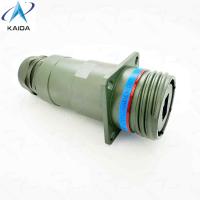 China RoHS Compliant RJFTV62APEM1G RJ45 Contact Connector.IP68 backshell, metal gland.Aluminium Shell - Olive Drab Cadmium Plating for sale