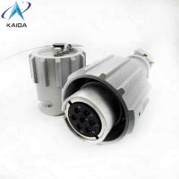 China Cylindrical bayonet waterproof connectors РБН1-7-18Ш4-В for outdoor installation。Connectors РБН1 consist of two parts: plug and socket.Plugs and sockets can be either chassis‑mount or cable‑mount. for sale