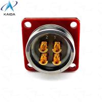 China 4 Number of Contacts Circular Electrical Connector Part Number Y27C1604ZKBM.Push-pull Circular Connector for sale