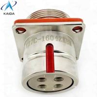 China 4 Number of Contacts Circular Electrical Connector Part Number Y27C1604ZKBM.Push-pull Circular Connector for sale