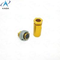 China Number Of Contacts 4 PC-4TK Solder Contact Type Connector PC Series Russian Standard Connector.PC4TB. Aluminum Alloy, Chromated Finish for sale