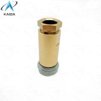 China Aluminum Alloy, Chromated Finish.PC-7TK.Straight Plug 4 pins.Russian Standard PC Series Connectors.PC-7TB for sale