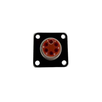 China Mil-C-26482 I Series Ms3112e10-06PC Insulator Thermosetting Plastic with Silicone Elastomer Grommet Power Aerospace Connector for sale