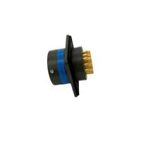 China Gold-Plated Straight Shell Size 14 Circular Aerospace Connector Ms3112e14-19s for sale