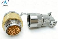 China Custom Hermetic Connectors.Low Leak Rate.Stainless Steel Passivated.220-06E16-19PN.Gule Sealed for sale