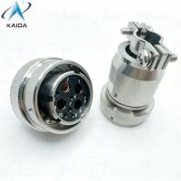 China SS Connector Shell Circular Electrical Connector 25 A Current Rating Offering Excellent Resistance to Corrosion and Wear for sale