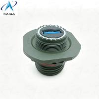 China USB 2.0 Cordset Insert Arrangement MIL DTL 38999 Series Ⅲ.USBFTV71G.Square Flange Receptacle for sale